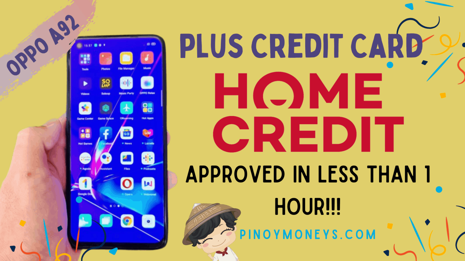 Home Credit Cellphone Loan And Instant Credit Card Offer - Pinoy Moneys