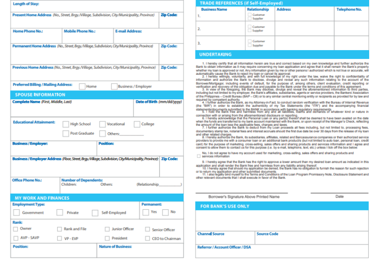 Security Bank Personal Loan - Collateral FREE And Co-maker FREE! Offer ...